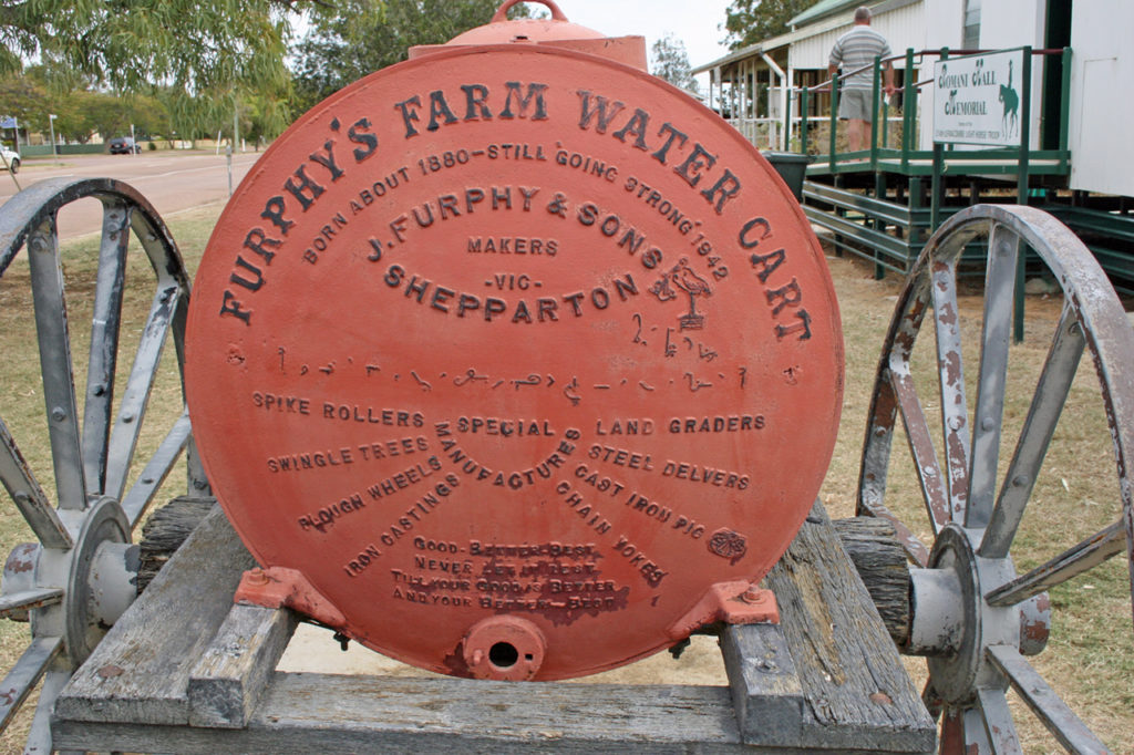 Furphy water tank - Everyday Futures